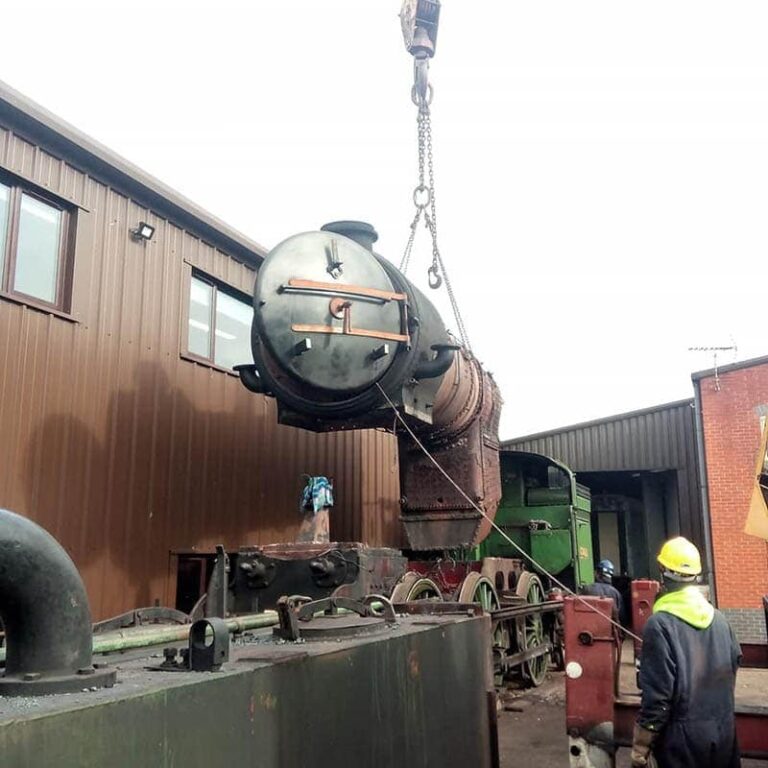 Boiler Lift – The Gresley Society